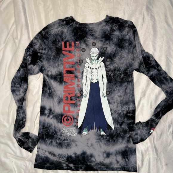 Primitive | Shirts | Mens Naruto Shippuden Primitive Long Sleeve Shirt ...